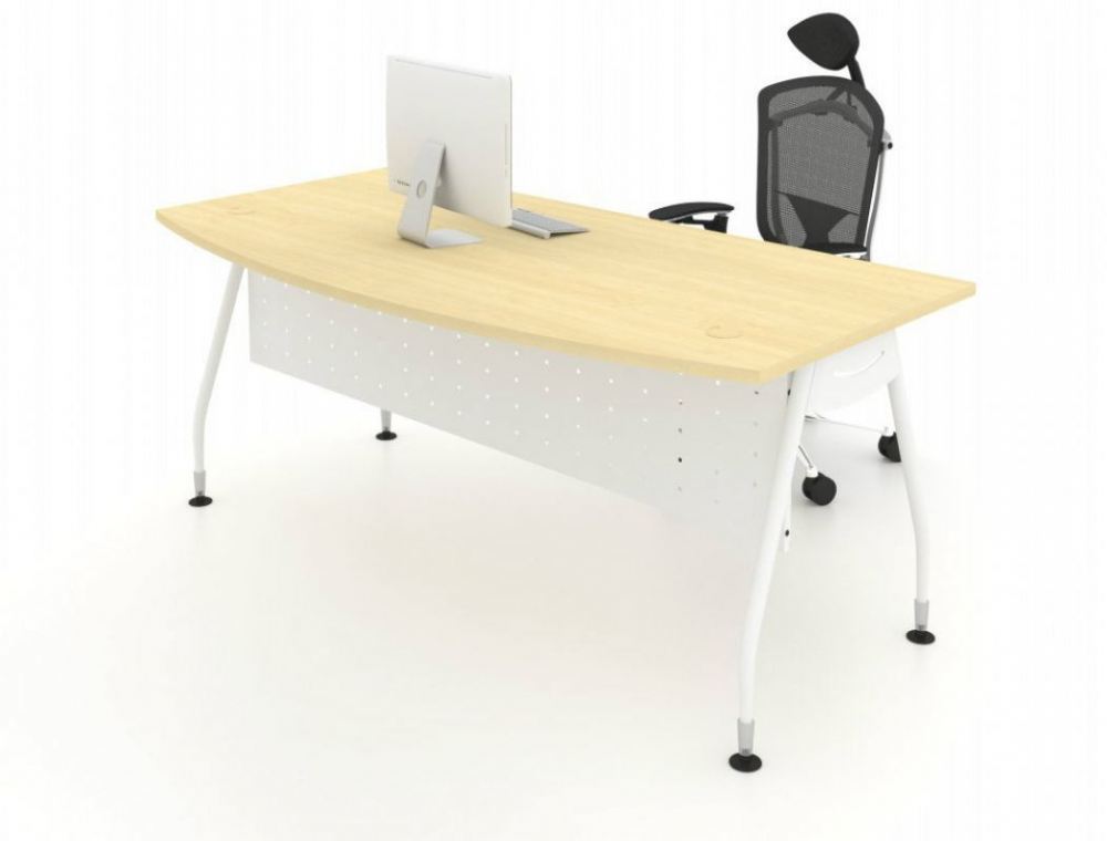 D Shape Admin Table | Office Table Malaysia | Working Desk Selangor