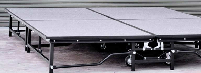 Mobile Folding Stage Supplier Malaysia | Hotel Stage | Mobile Stage Setup
